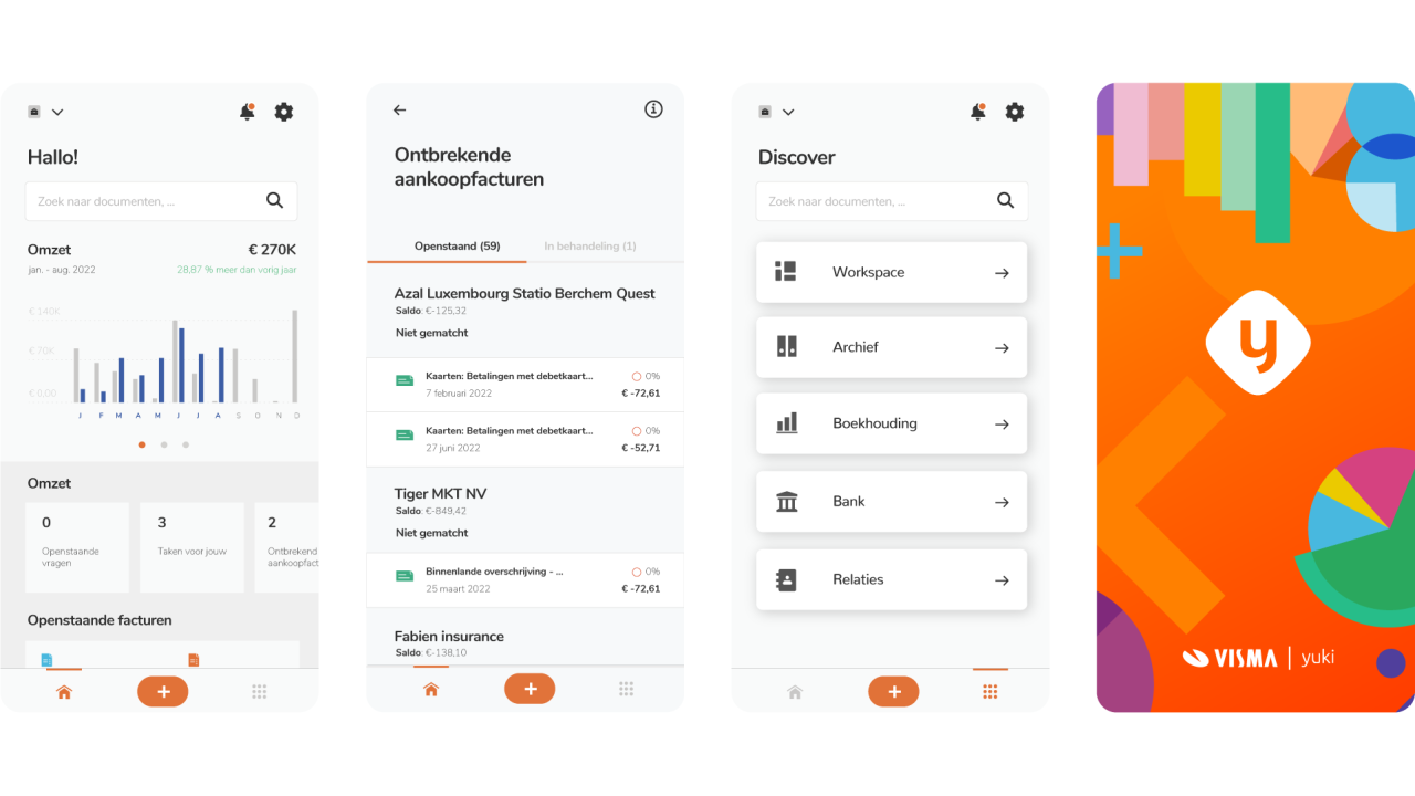 Boekhoudplatform voor accountantskantoren en bedrijven - Yuki